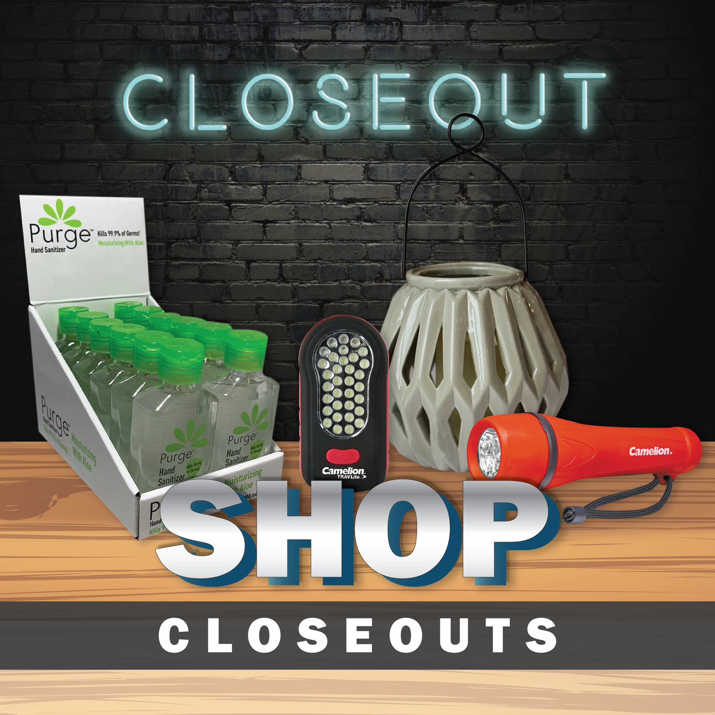 8-in-1 Pocket Tool Box with LED Flashlight and Task Light 12 PC Displa ...