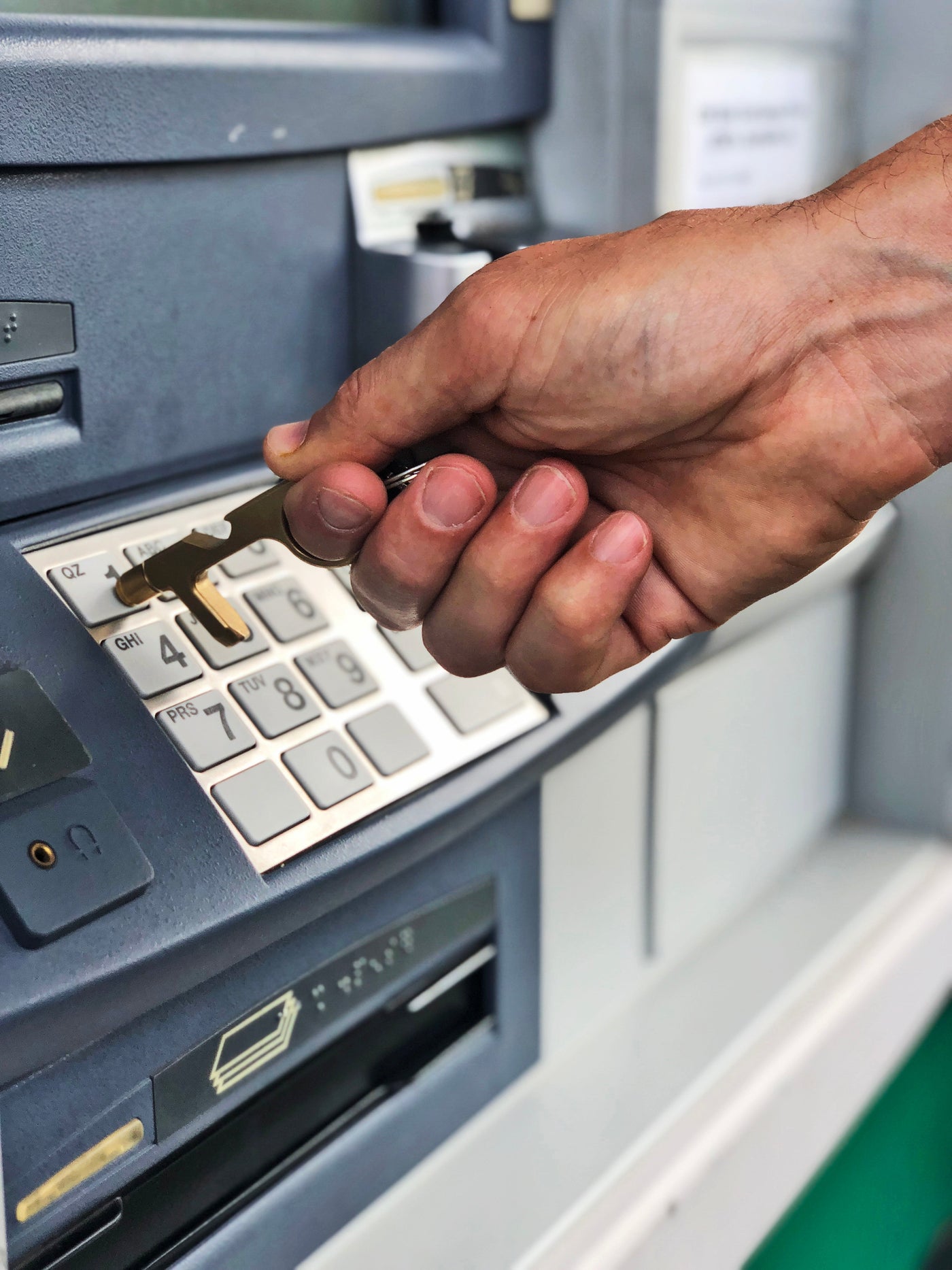 Flipo Safe Key Contact-Less LED Keychain Multi-Tool – International ...